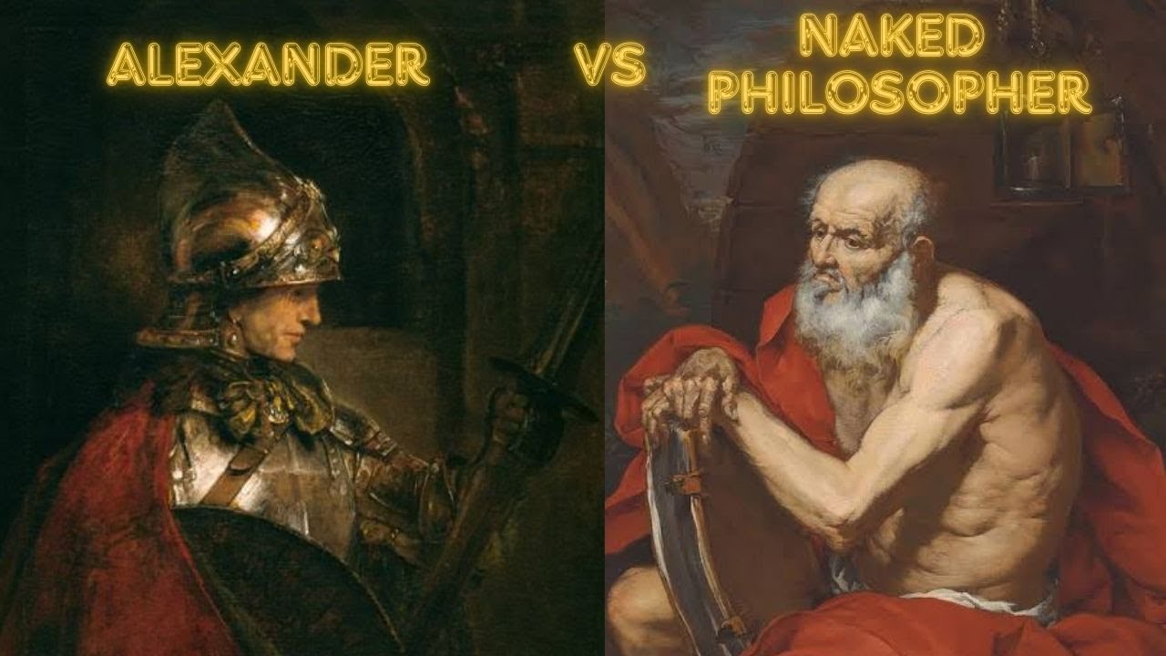 The Encounter Between Alexander and the Naked Philosopher | Story by Dr ...