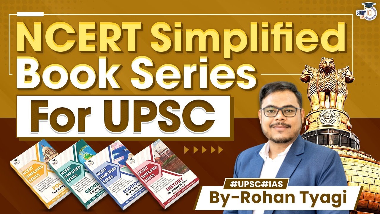 NCERT Simplified Book Series For UPSC CSE | StudyIQ IAS - YouTube