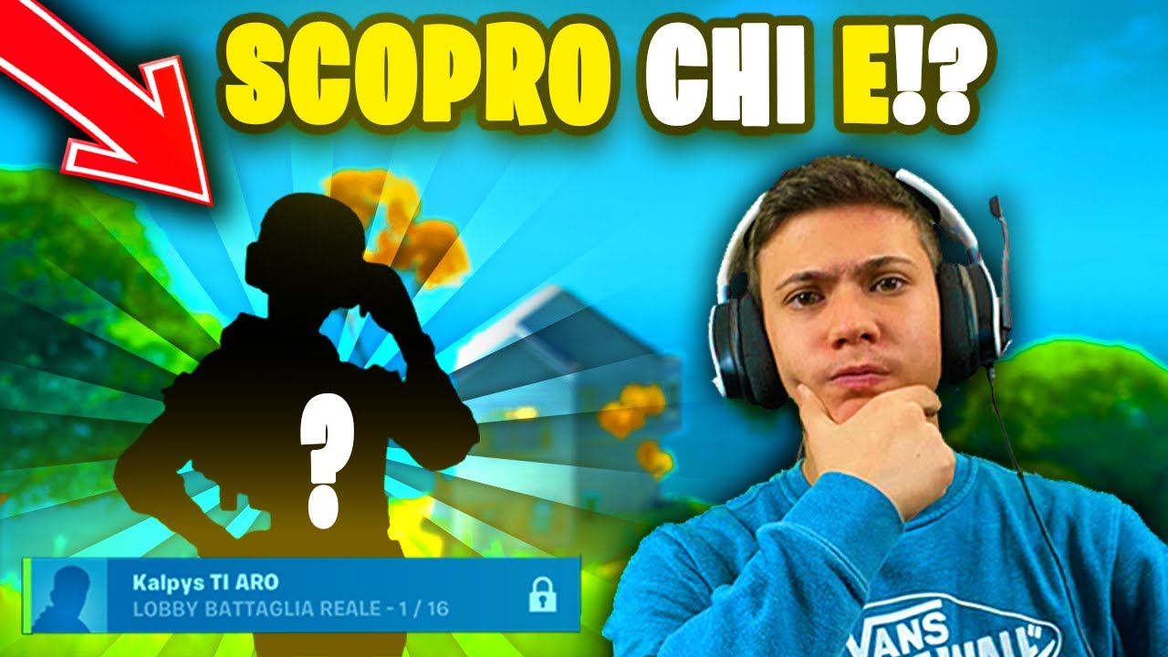 HO SCOPERTO CHI SI NASCONDE DIETRO "KALPYS TI ARO"! Fortnite ITA! - YouTube