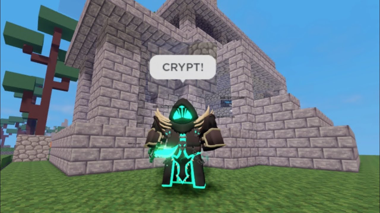 Almost winning crypts trials (bedwars) #roblox #bedwarsroblox - YouTube