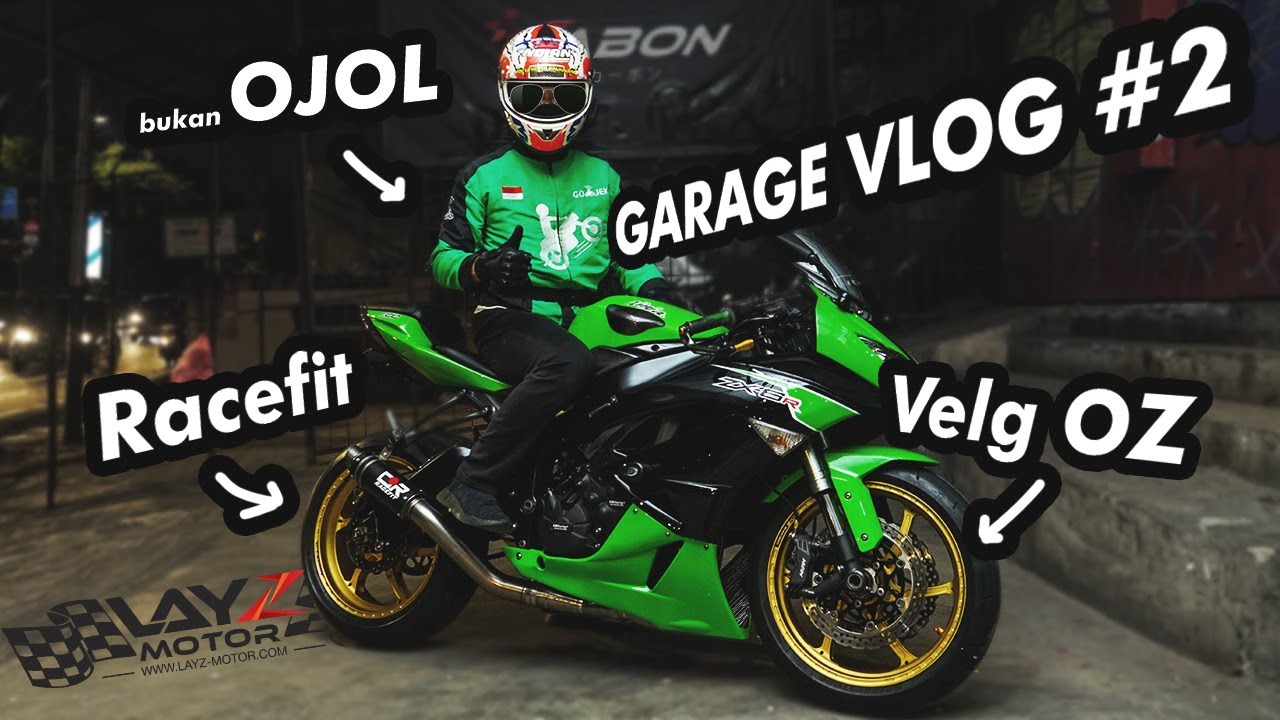 BUKAN OJOL YA, Kawasaki ZX6R Pakai Racefit Full System dan OZ Racing ...