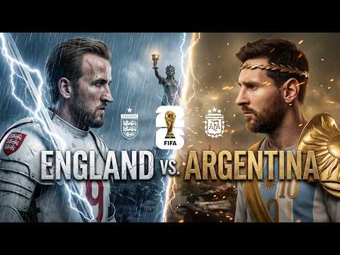 [AI FILM] ENGLAND vs. ARGENTINA | Semi-Finals