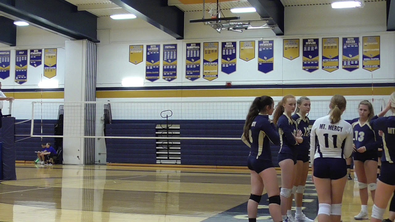 Sweet Home VS Mt Mercy 9/14/19 Set 2 SH Girls Volleyball Tournament ...