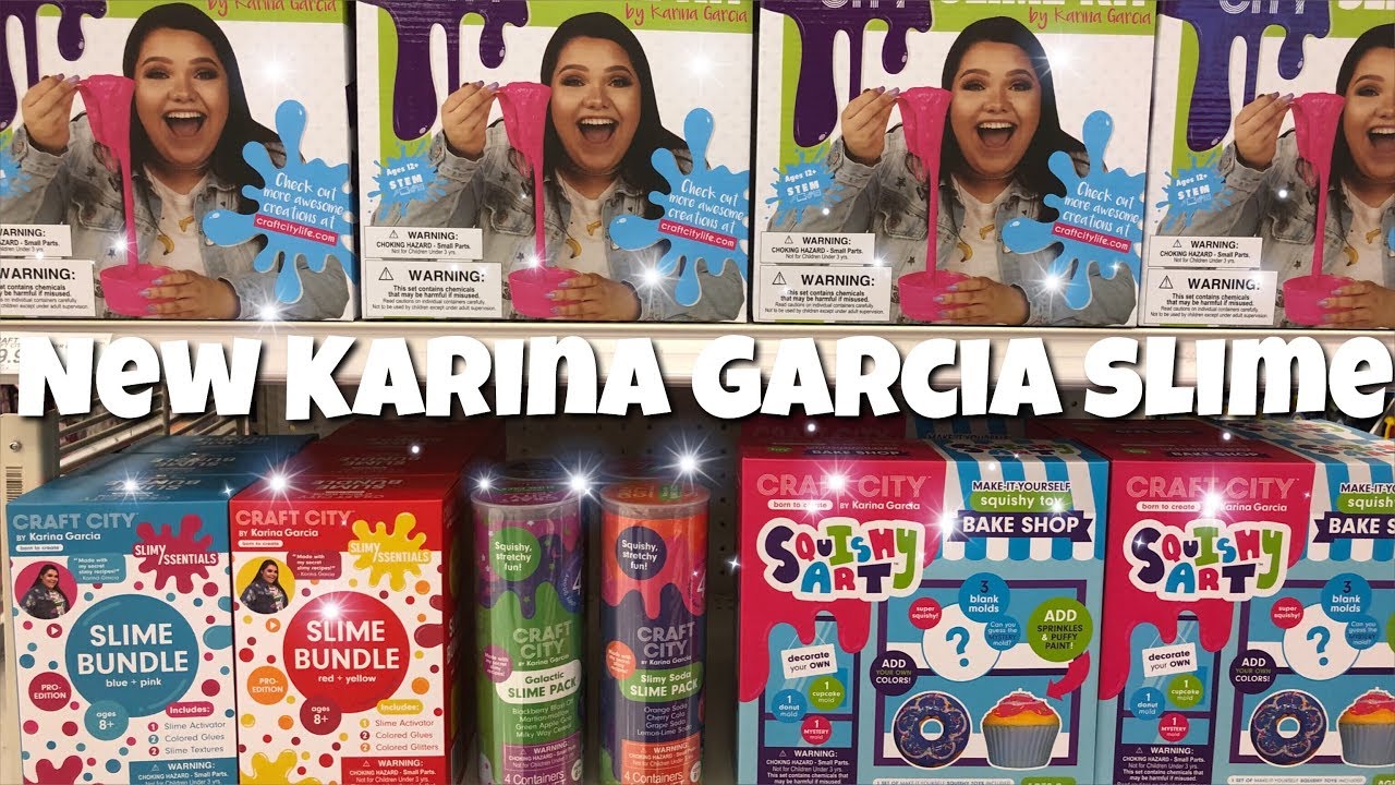 NEW KARINA GARCIA SLIME , SQUISHY AND SLIME KITS AT TARGET - YouTube