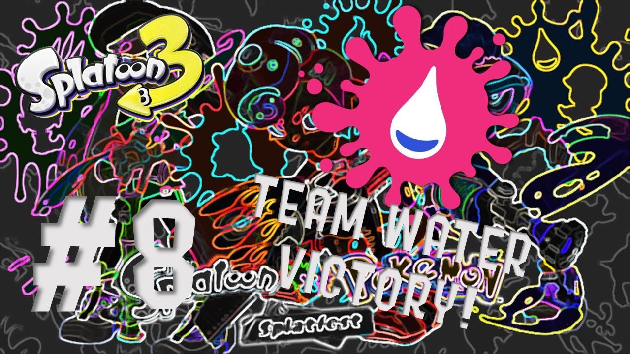 Splatoon 3 - Episode 8 - Team water wins! - Turf war - YouTube