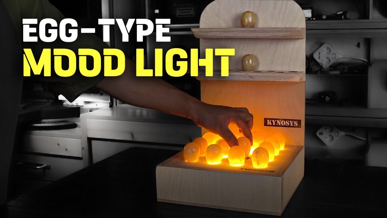 Egg-Type Mood Light / DIY - YouTube