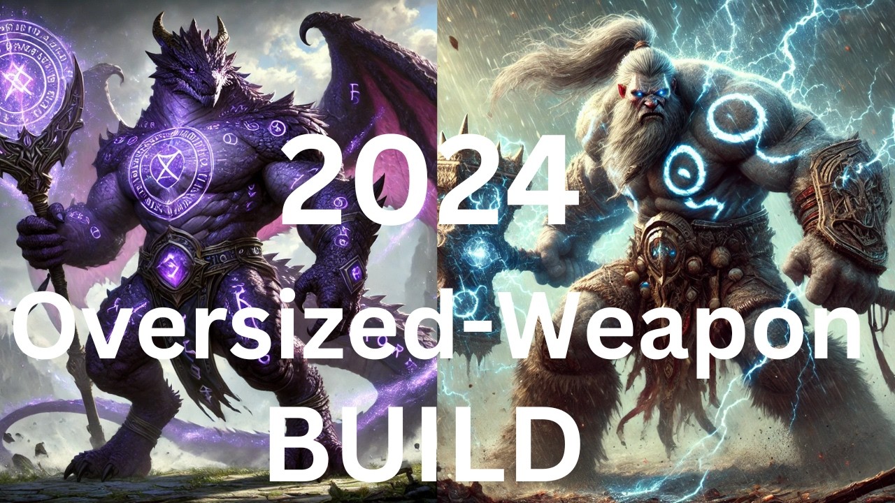 DND 5e 2024 Oversized Weapon Character Build - YouTube