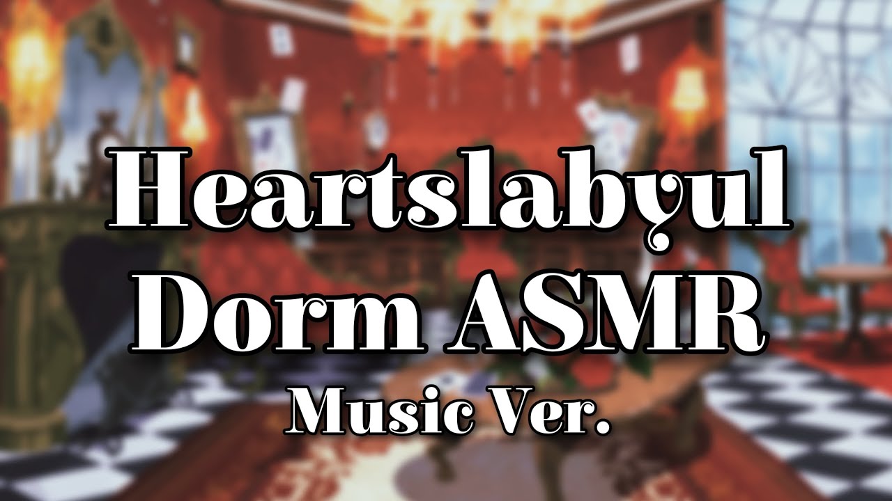 ♥️ Heartslabyul Dorm Ambience (WITH MUSIC) | Twisted Wonderland ASMR ♥️ ...