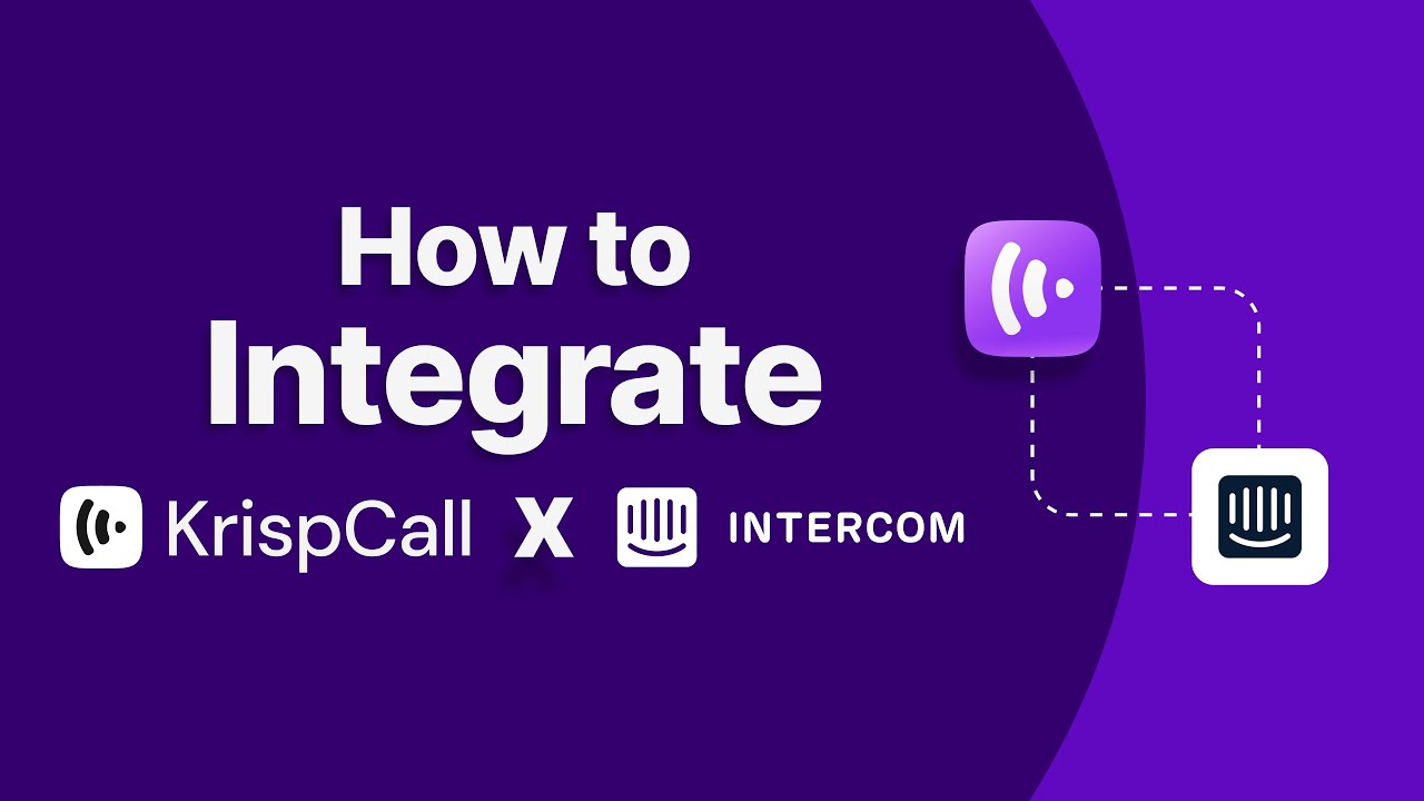How INTEGRATING KrispCall with Intercom helps to enhance Customer Calls & Interaction? - YouTube