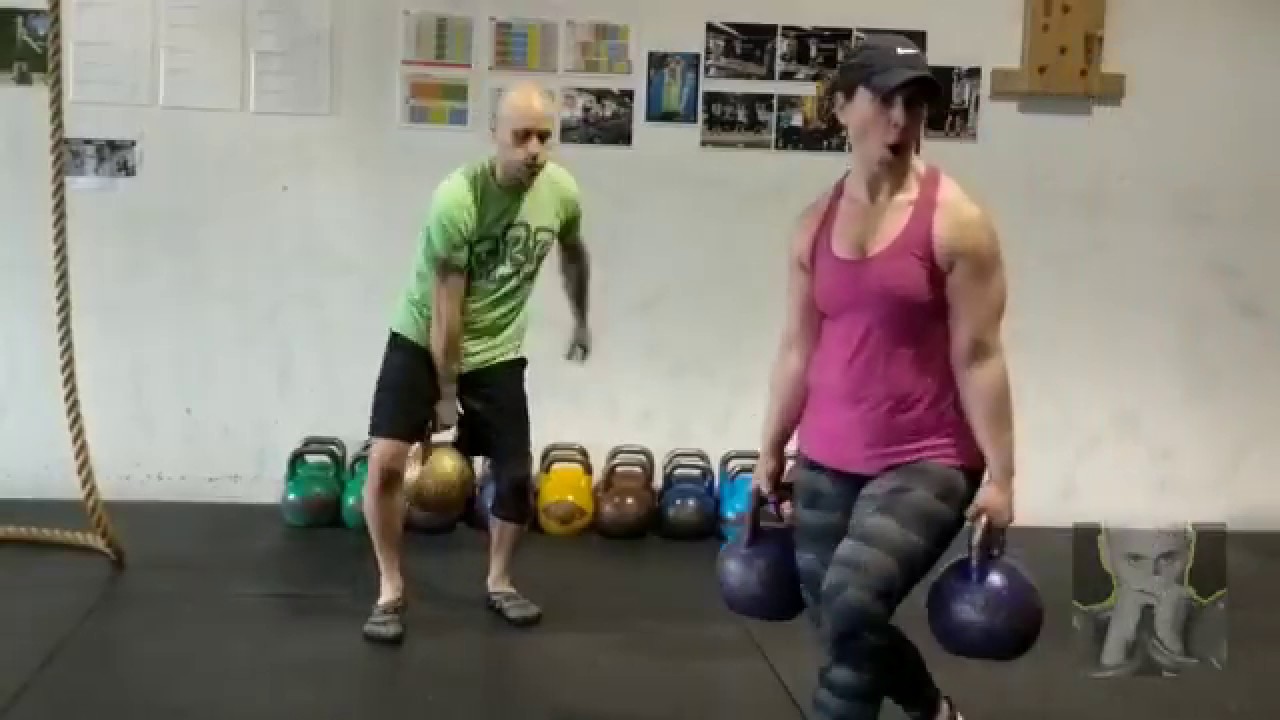 100x Beast Bell Swings 48kg (106lb) Kettlebell - YouTube