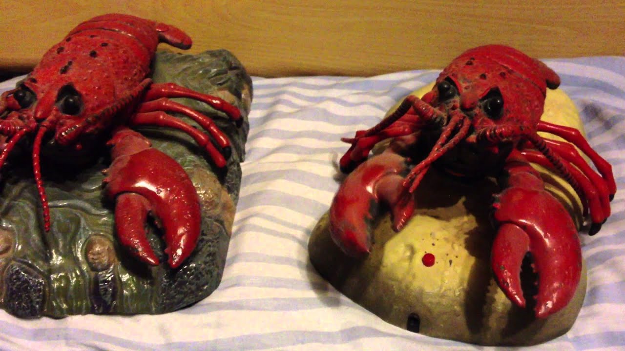 Singing Lobster - LARRY LOBSTER - sticks at the end - YouTube