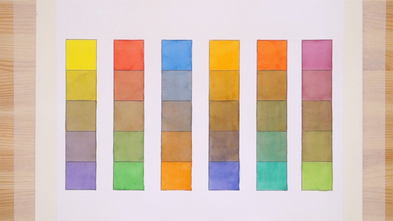 Color Theory How to Use Complimentary Contrast - YouTube