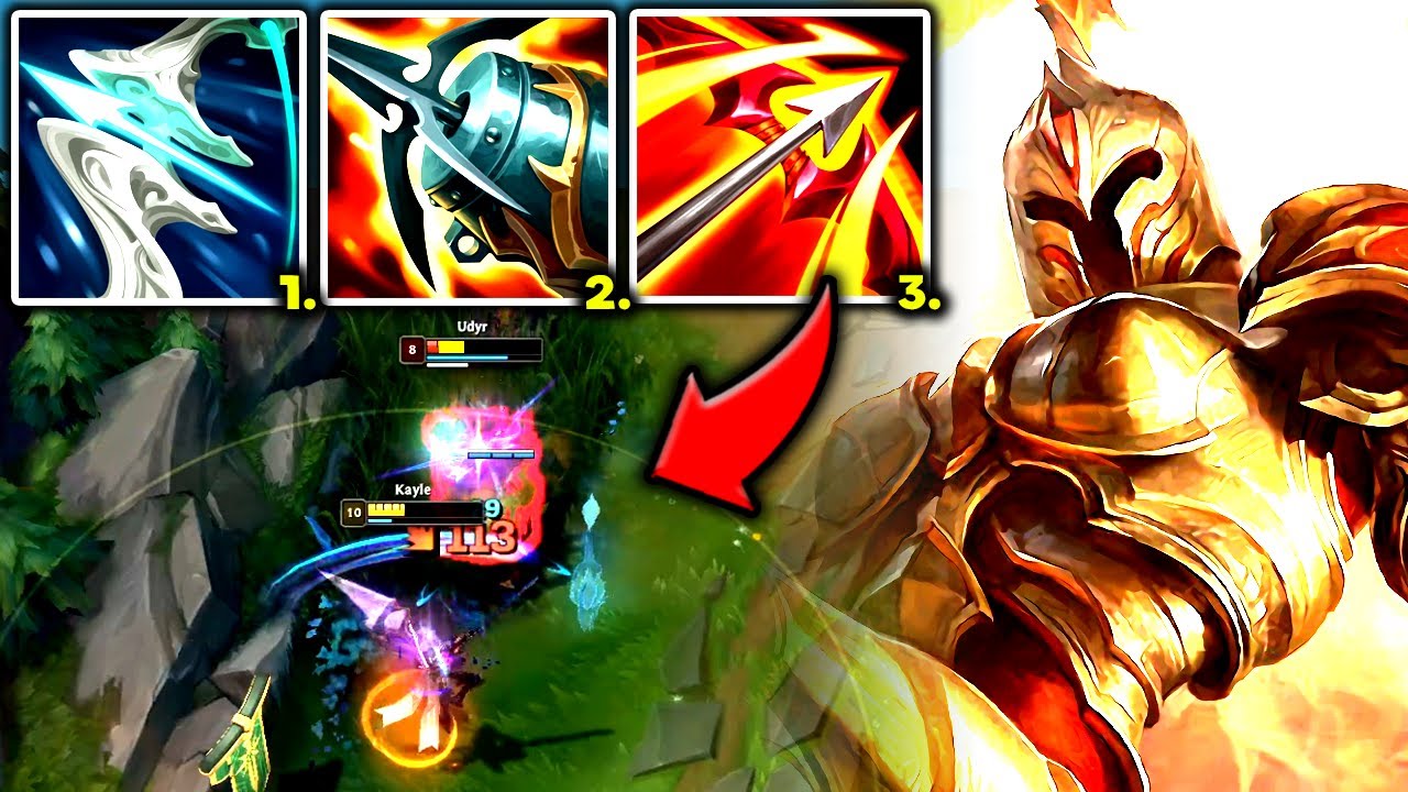 KAYLE TOP AD IS MY NEW FAVORITE 1V9 BUILD! (NEW BUILD) - S13 KAYLE ...