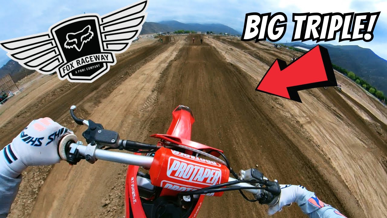 Fox Raceway Vet Track NEW Layout | One Lap - YouTube