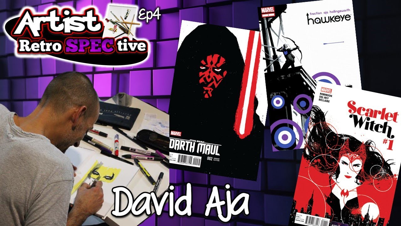 Top 5 Comic Book Covers & more | David Aja | Artist RetroSPECtive Ep4 ...