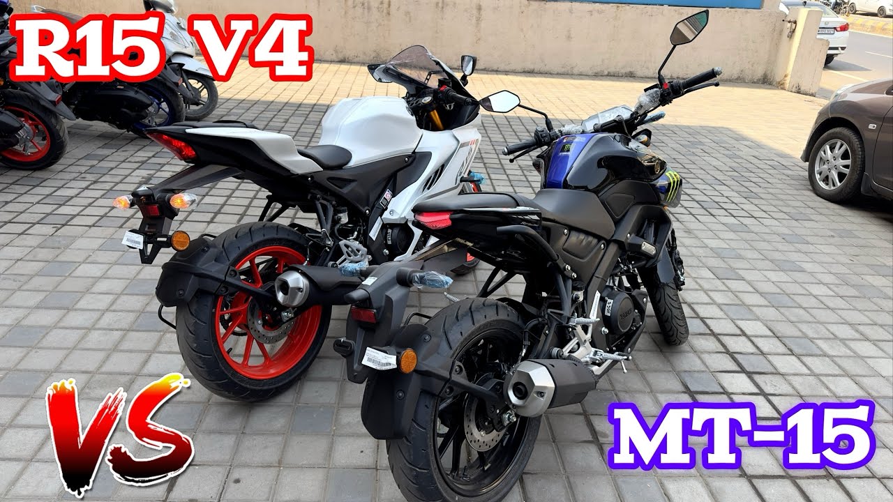 2024 Yamaha R15 V4 Vs Yamaha MT15 Moto Go Edition Comparison | Yamaha ...