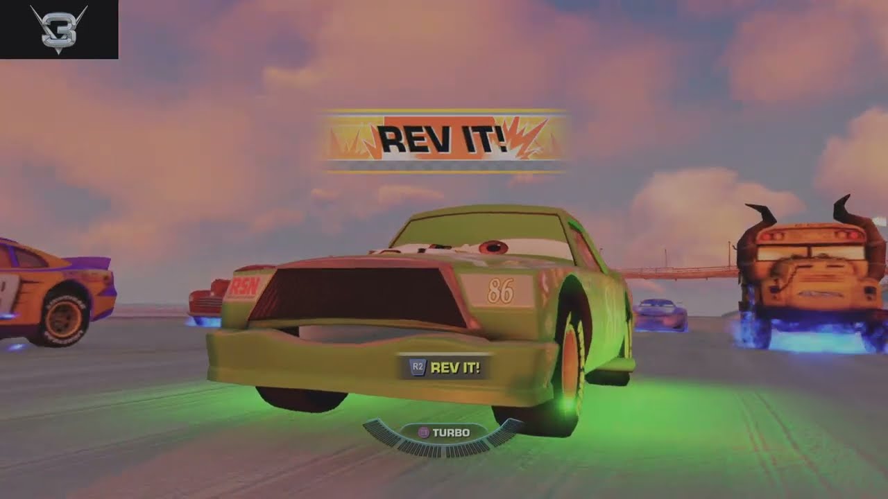 Cars 3: Driven to Win Chick hicks 1 player challenge #cars3semamca # ...