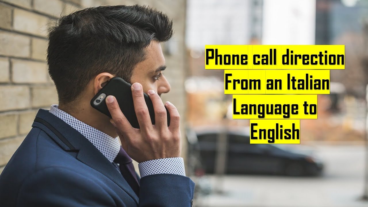 #How to invite friend# on phone call#in an Italian language. - YouTube