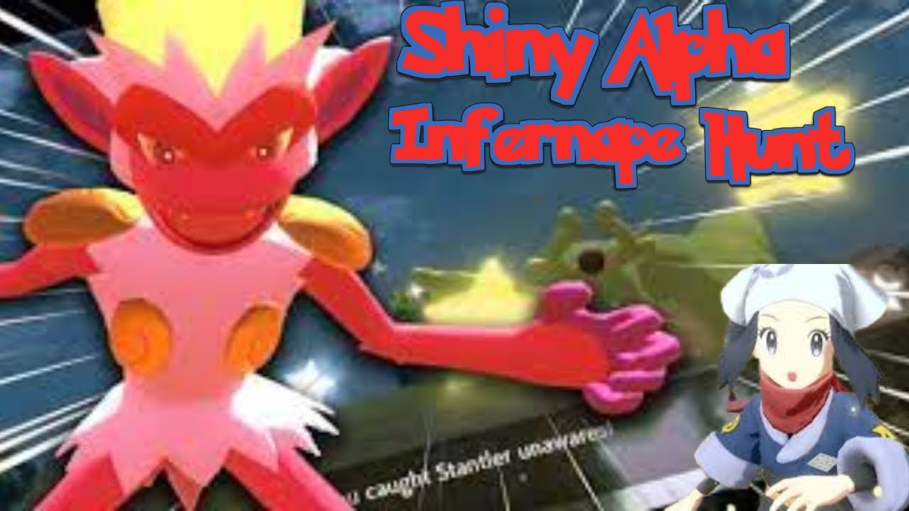 Shiny Alpha Hunting Infernape LETS Find This Monkey!!!! - YouTube