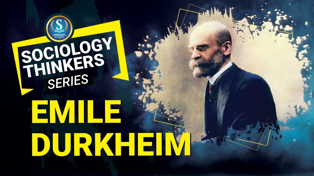 Sociology Thinker Series Emile Durkheim - YouTube