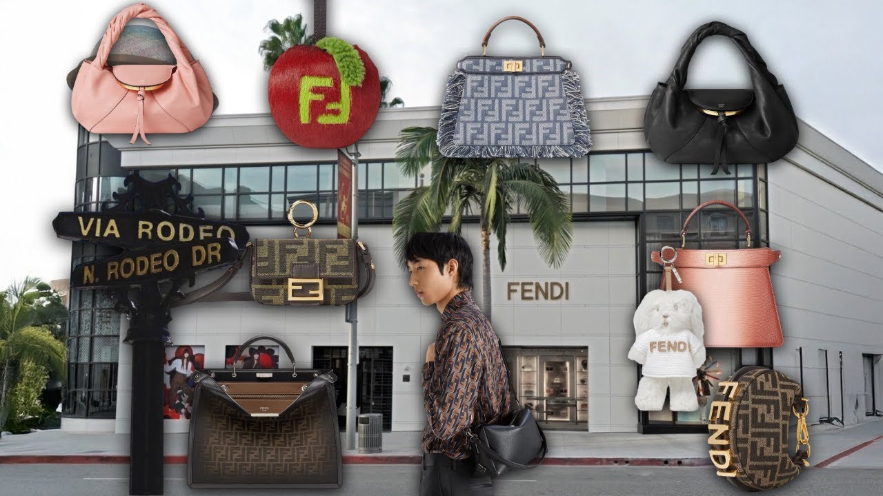 FENDI RODEO DRIVE SHOPPING VLOG! (Spy Bags & Exotic Peekaboos) - YouTube
