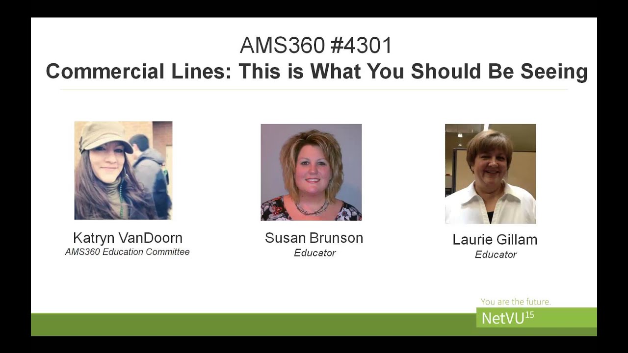 Commercial Lines: This is What You Should Be Seeing Video Outline - YouTube