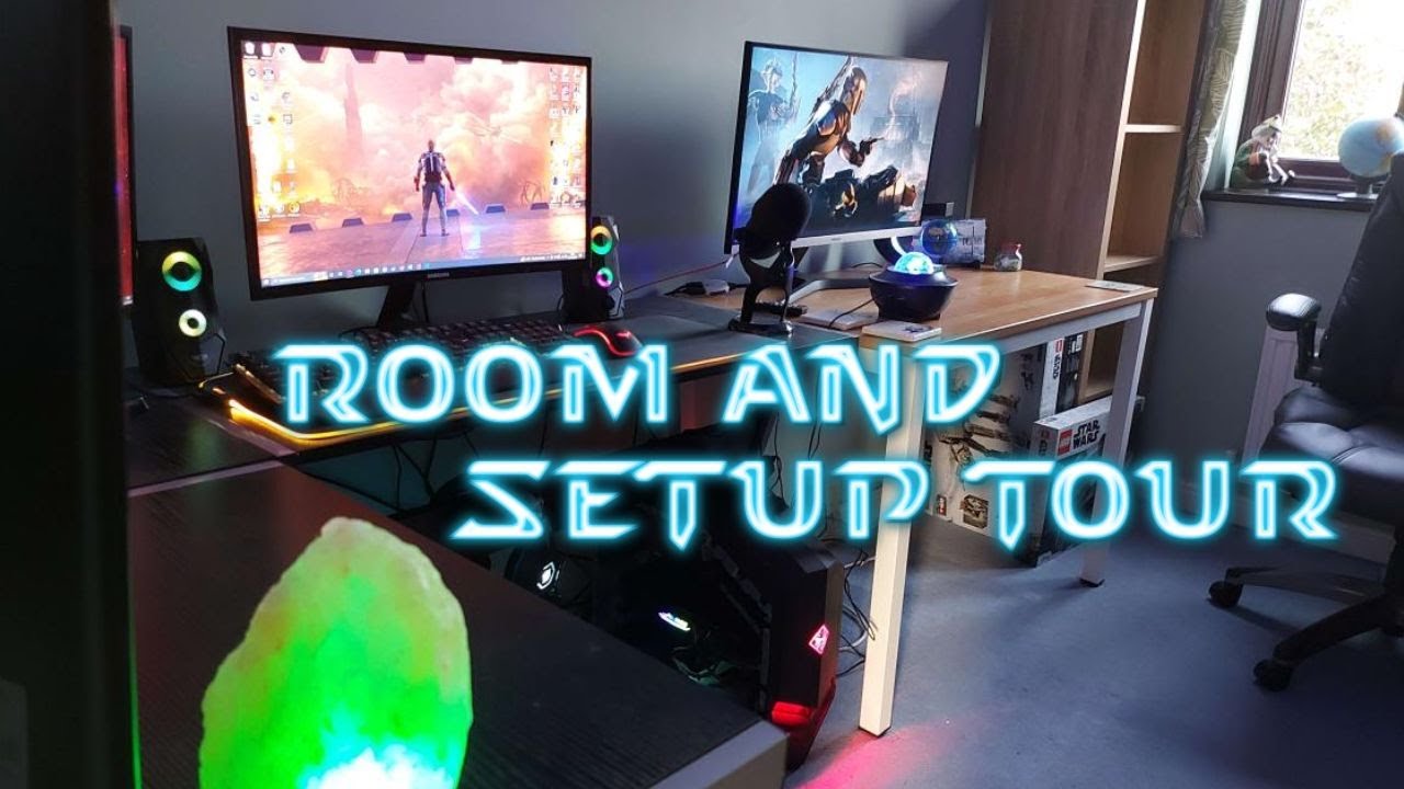 Room & Gaming Setup Tour (2023) - YouTube