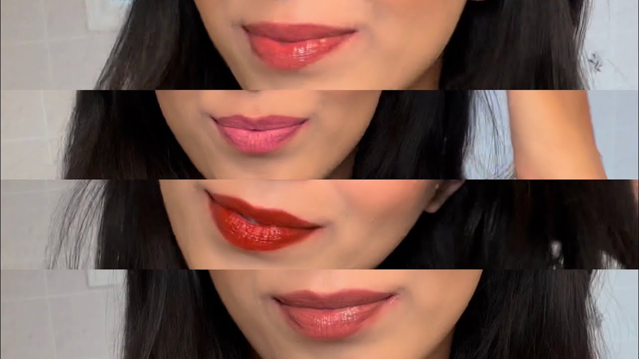 1 LIP LINER - 4 LIP COMBOS | From Day to Evening Lips💋 - YouTube