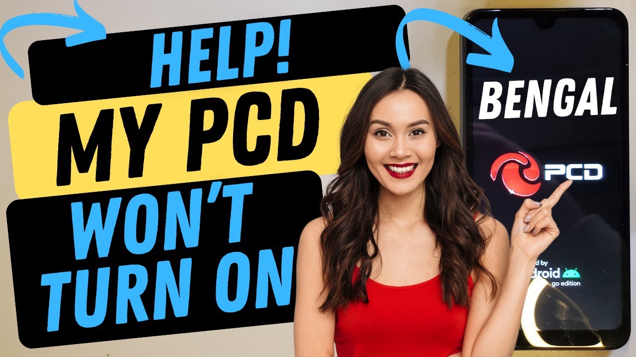 Phone Won't Turn On. PCD Bengal P63L - Troubleshoot These 6 Things - YouTube