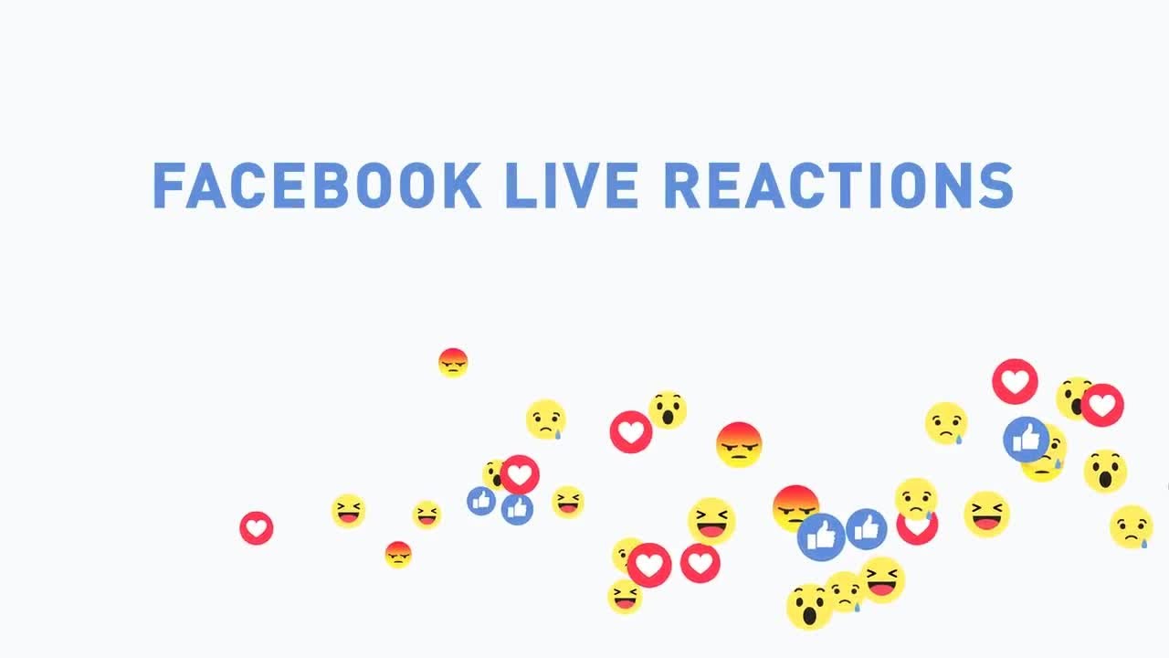 Facebook Live Reactions Motion Graphics - YouTube