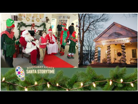 Boothbay Lights - Santa Storytime - YouTube