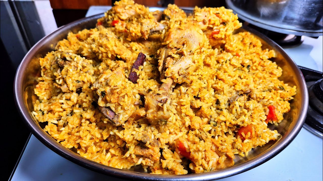 ഇറച്ചി ചോറ് | Chicken irachi choru | One pot chicken rice recipe - YouTube