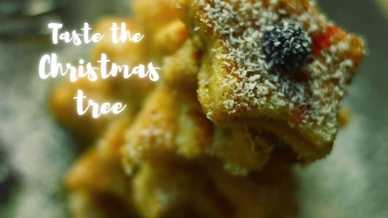 Romantic French toast Christmas tree 3 steps | A perfect breakfast for ...