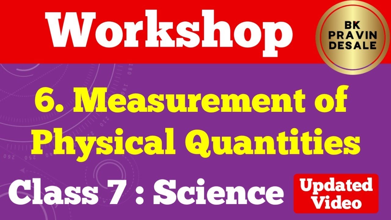 Measurement of physical quantities exercise class 7 science | 7th ...