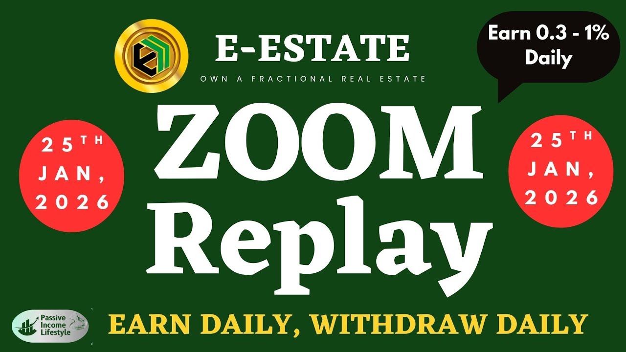 E-Estate - Zoom Replay [25th Jan, 2026]. - YouTube