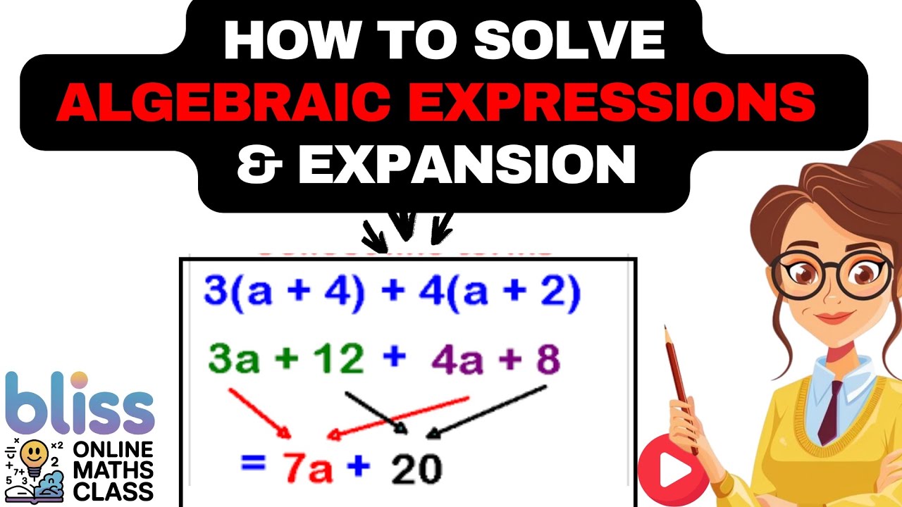 How to Solve Algebraic Expressions and Expansion #maths #exam # ...