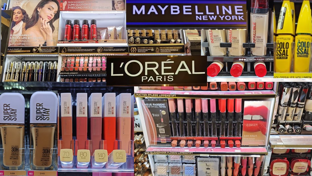 Maybelline New York & Loreal Paris | Best Makeup & Beauty Products ...
