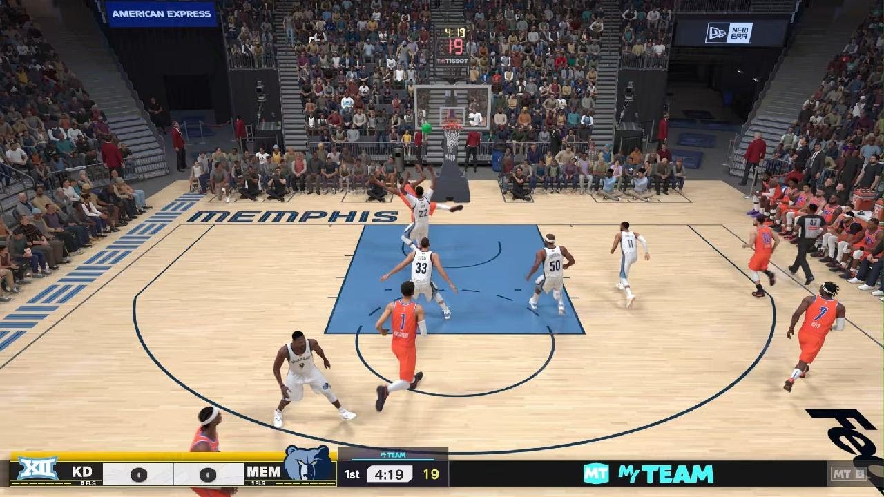 NBA 2K25 KD tuff bucket - YouTube