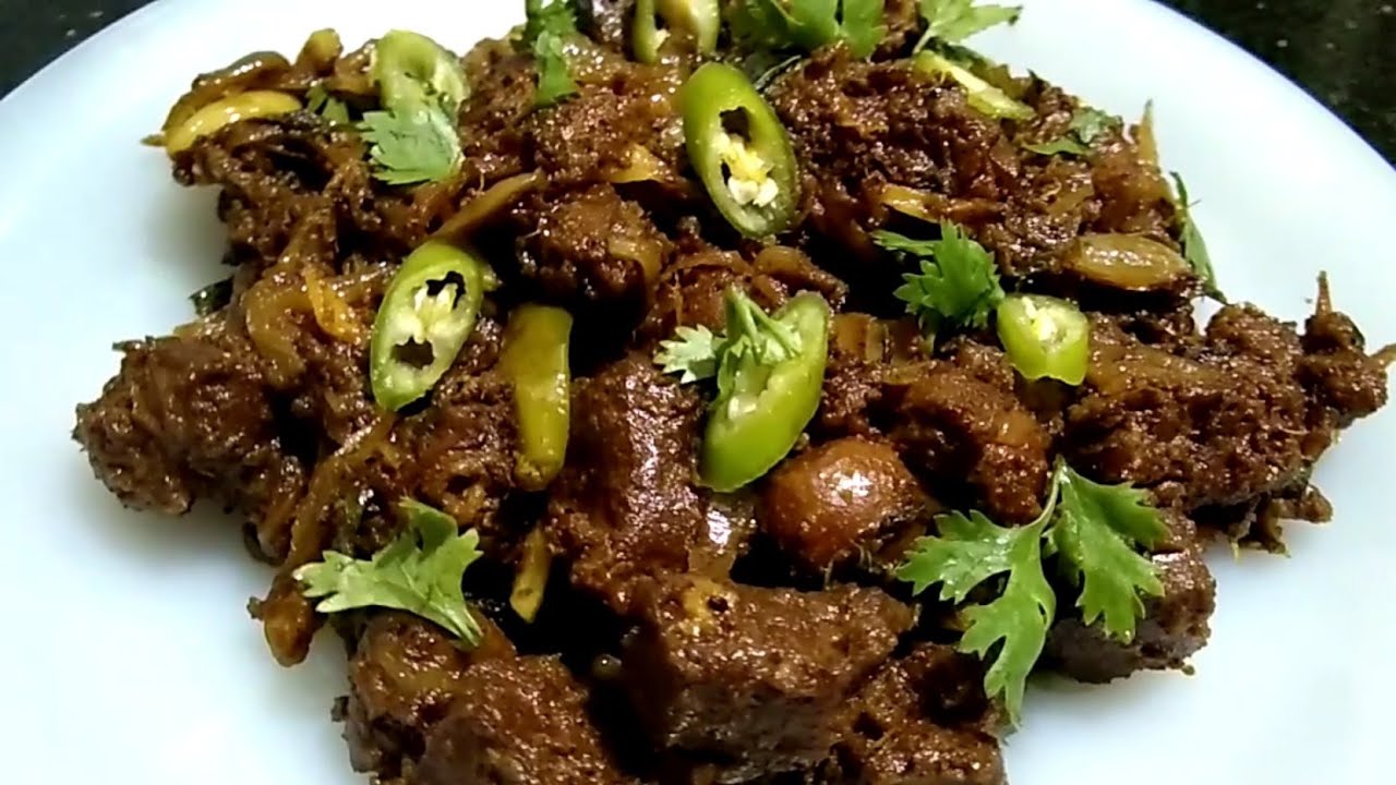 Beef Liver Fry/சுவையான மாட்டு ஈரல் பிரட்டல்/Beef Liver Roast - YouTube