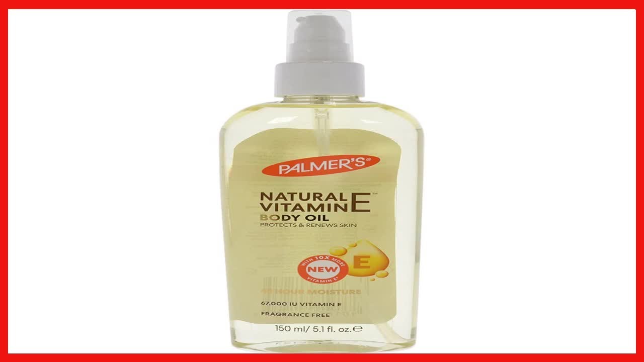 Palmer's Natural Vitamin E Multi-Purpose Body Oil, 5.1 Ounce - YouTube