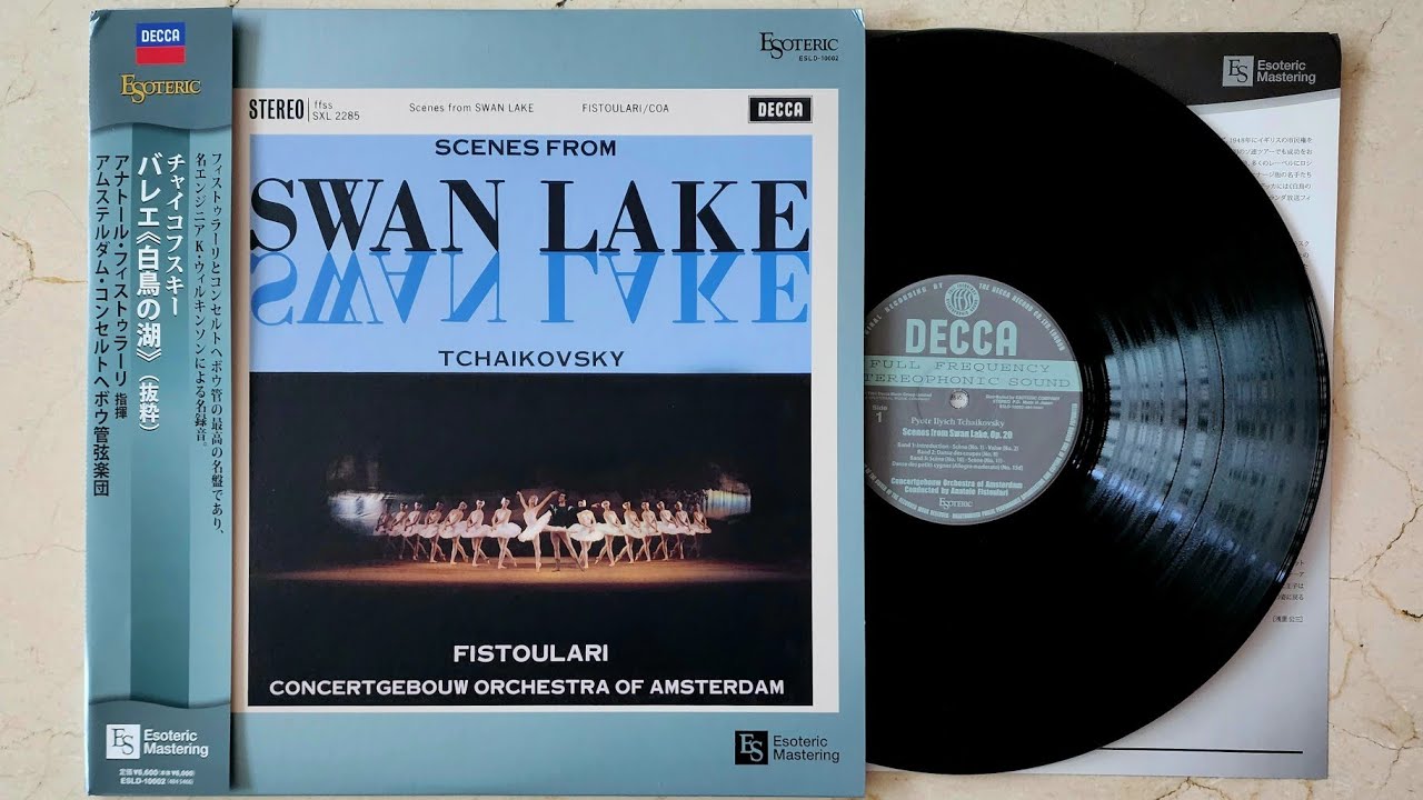 [Esoteric LP] TCHAIKOVSKY, SWAN LAKE, Act II Scene No. 10/11/13 - EMT ...