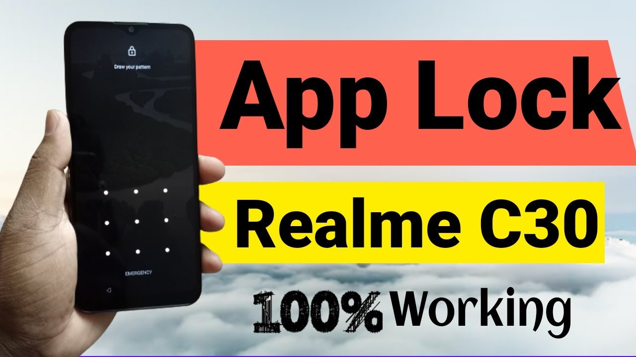 How to lock apps in Realme c30 Realme c30 me app lock kaise kare ...