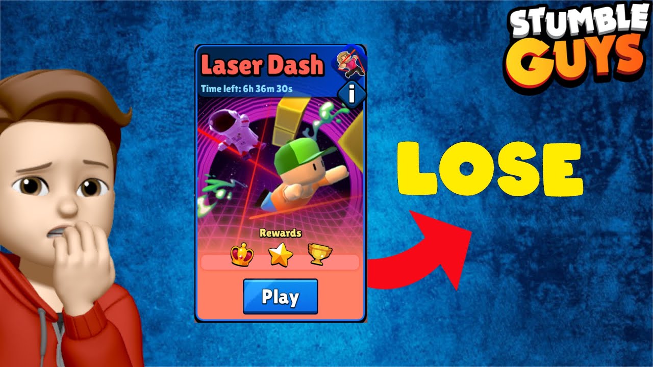 ΠΑΙΖΩ ΤΟ ΝΕΟ LASERDASH ΣΤΟ STUMBLE GUYS!!!*ΔΕΝ ΠΗΓΕ ΚΑΛΑ!!!😱 - YouTube