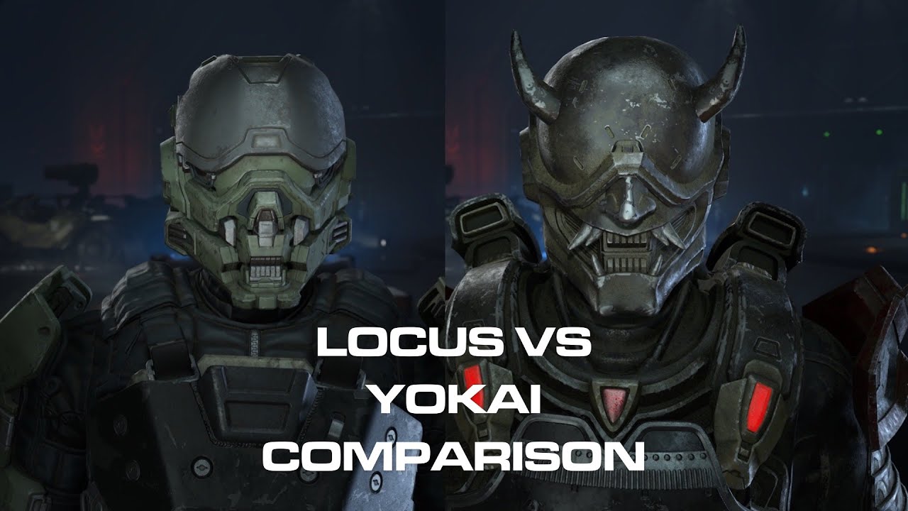 LOCUS VS YOKAI COMPARAISON - HALO INFINITE - YouTube