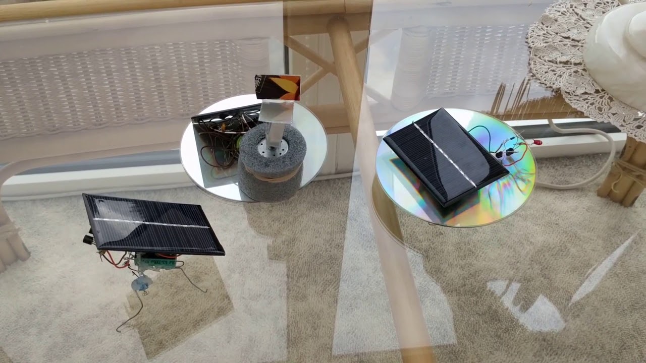 Three BEAM bots, move with little jerks on a dull but continuous movement on a sunny day. - YouTube