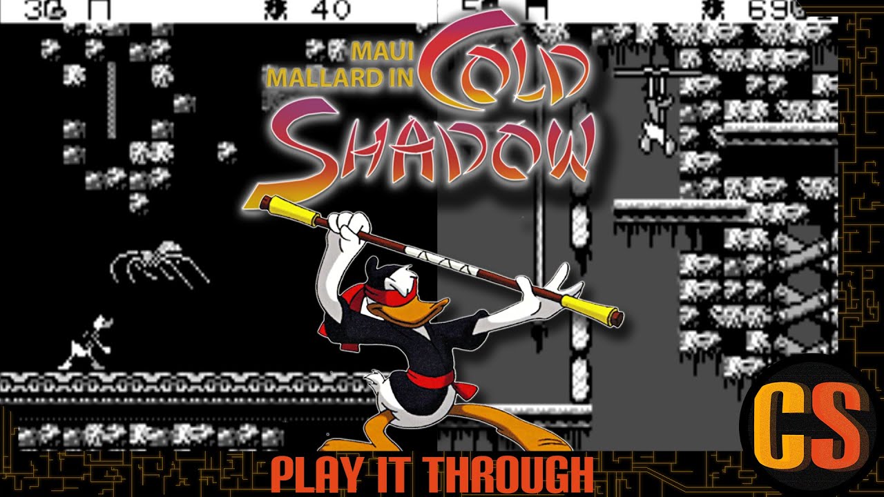 MAUI MALLARD IN COLD SHADOW (GAME BOY) - PLAY IT THROUGH - YouTube