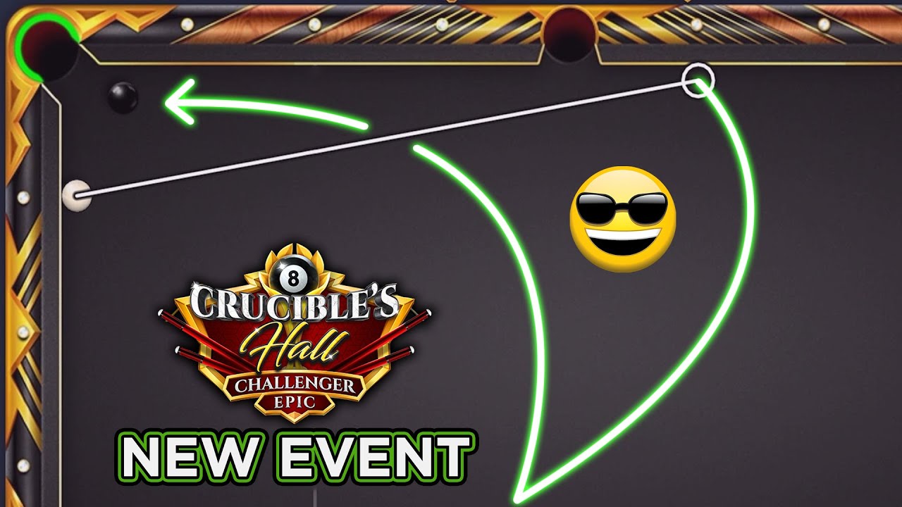 8 Ball Pool - Magical Kiss Shot w Crucible's Hall Challenger Epic New ...