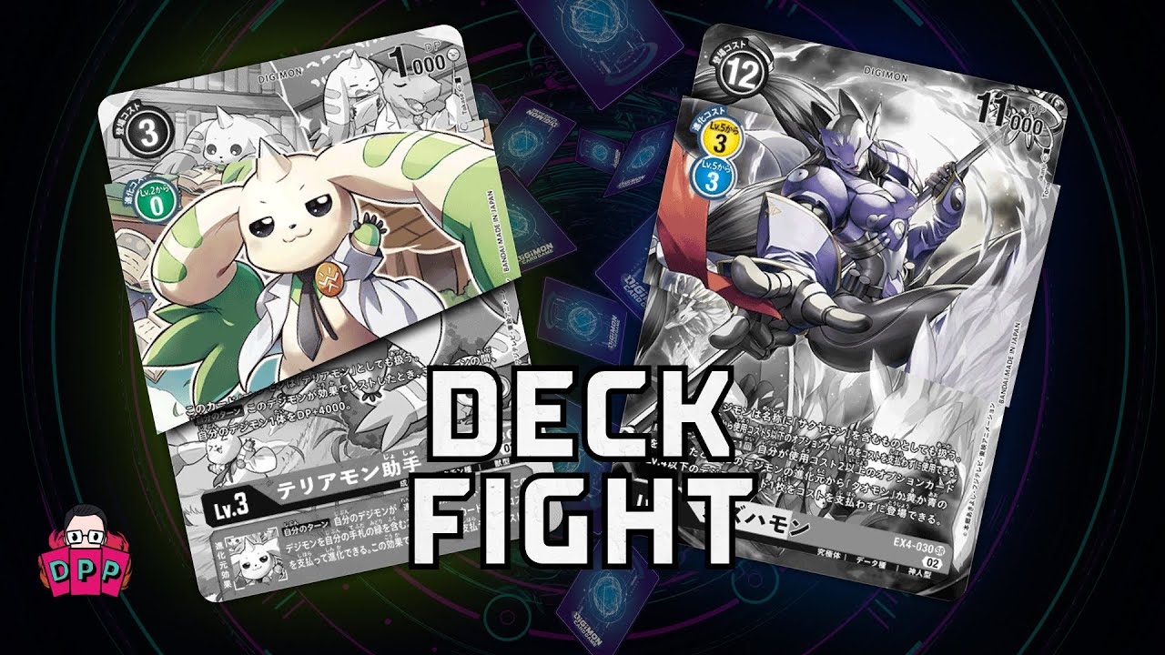 Digimon TCG Alliance Vs Kuzuhamon Deck Fight B01! - YouTube
