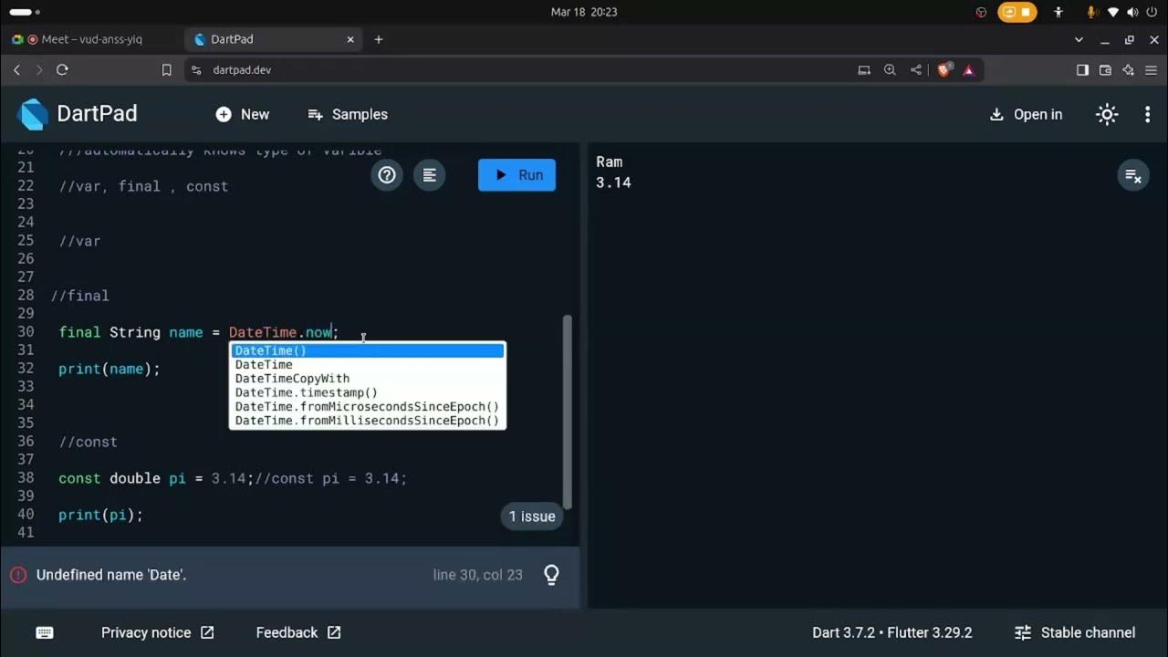 Day 1 Dart & Flutter in Nepali - YouTube