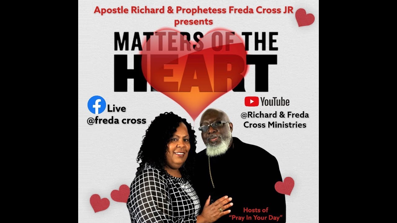 Pray In Your Day w/ Apostle Richard & Prophetess Freda Cross JR - YouTube